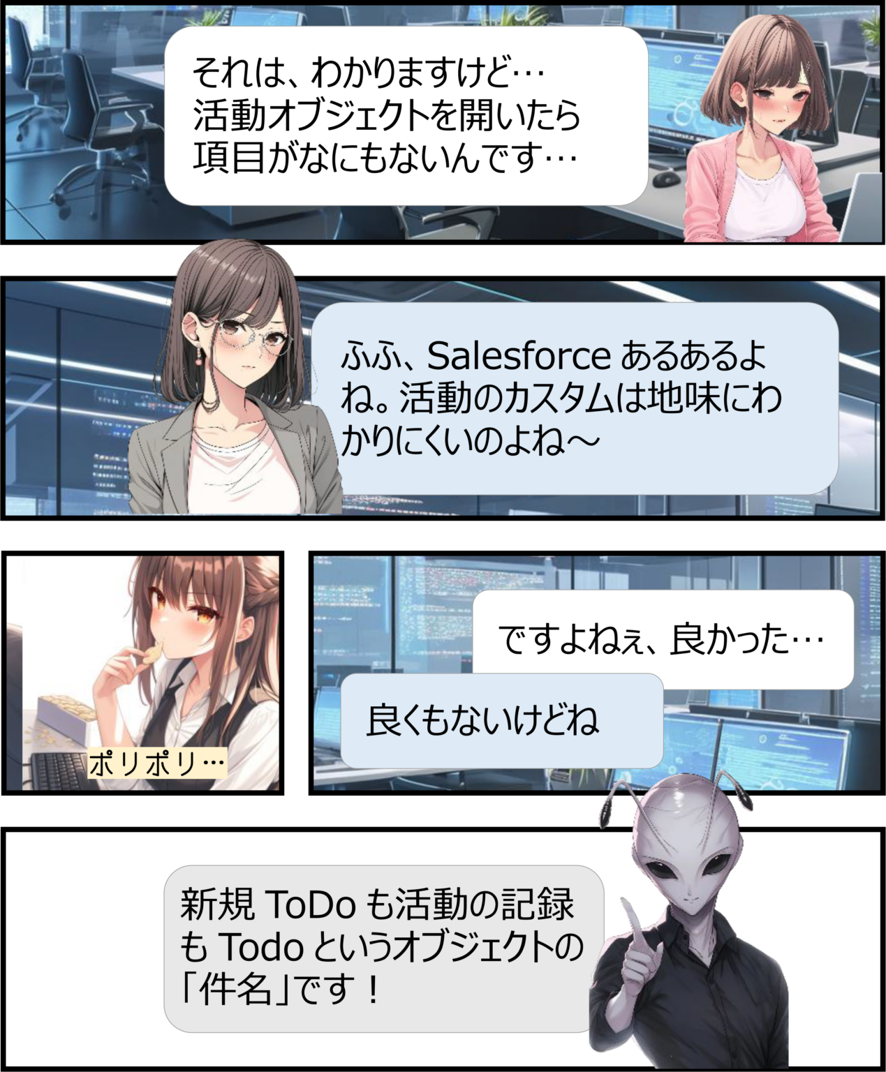 活動の記録・新規ToDo：件名のカスタマイズ – Alienquest LLC