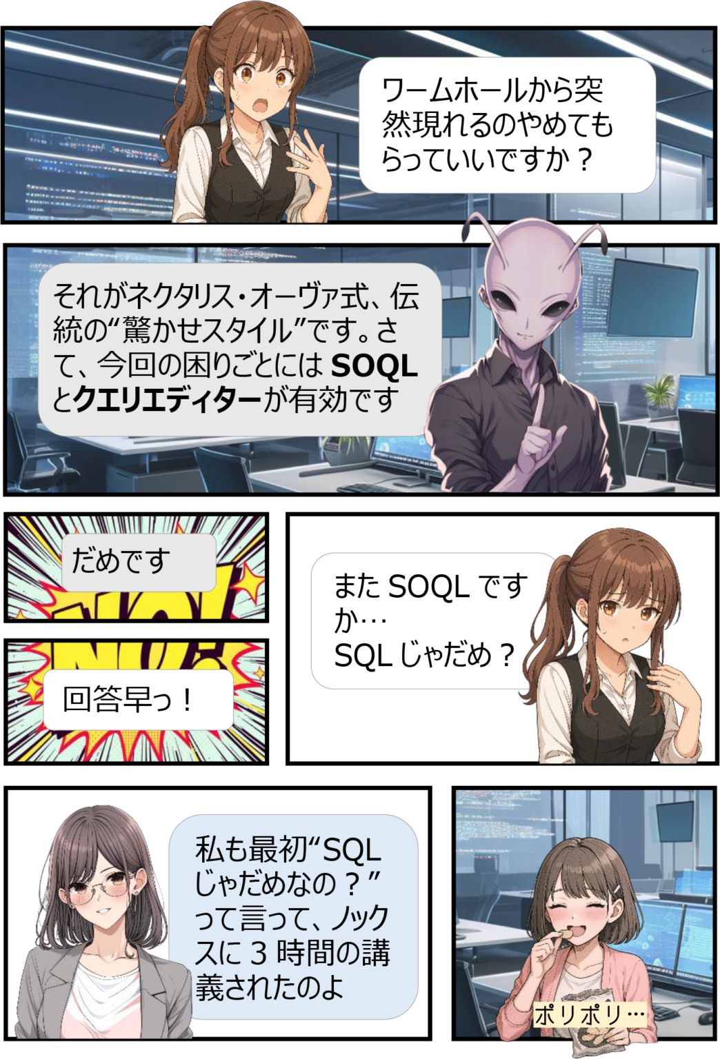 SOQL入門 – Alienquest LLC